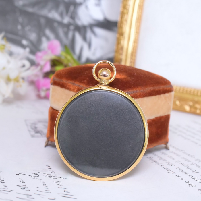 Antique Australian 9ct Rose Gold Double Sided Photo Locket By August L