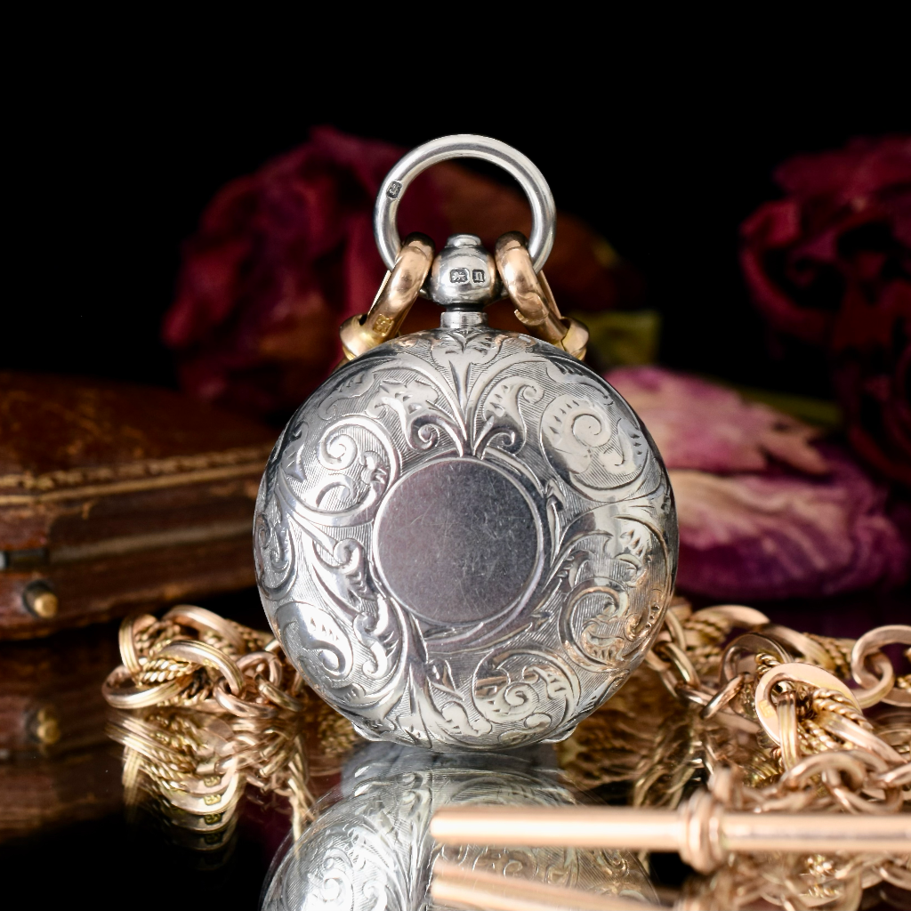 Antique Sterling Silver Sovereign Case - Dennison Watch Case Co. Ltd ...