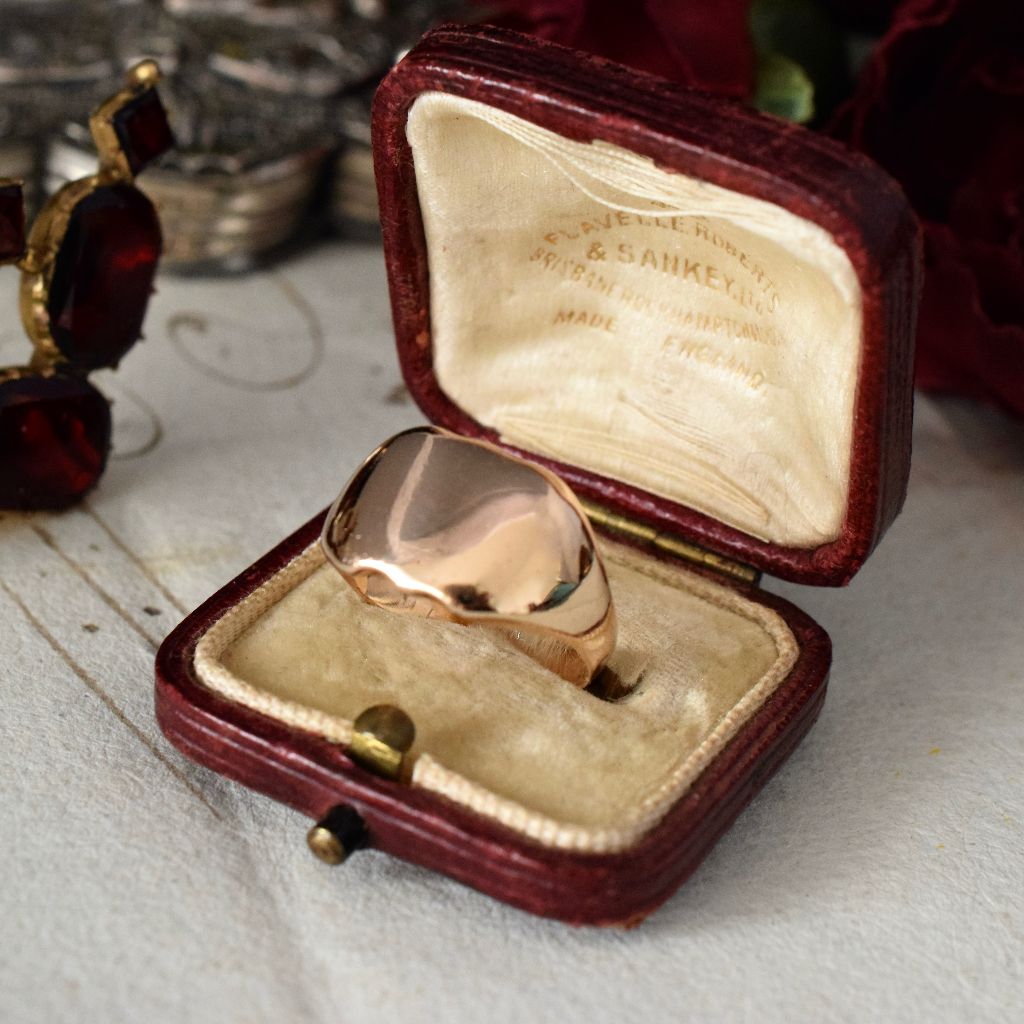 Antique Colonial Australian 15ct Gold Signet Ring Circa 1890 - Graisons ...